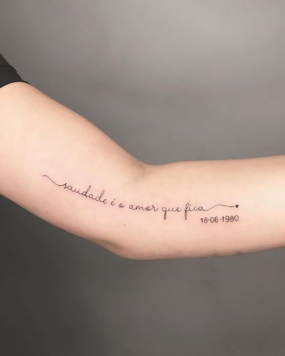 Tatuagens De Frases Inspirações Criativas E Significados