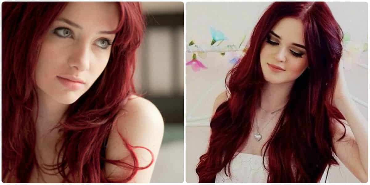 Cor marsala nos cabelos - tonalidades, como pintar e cuidar da coloração