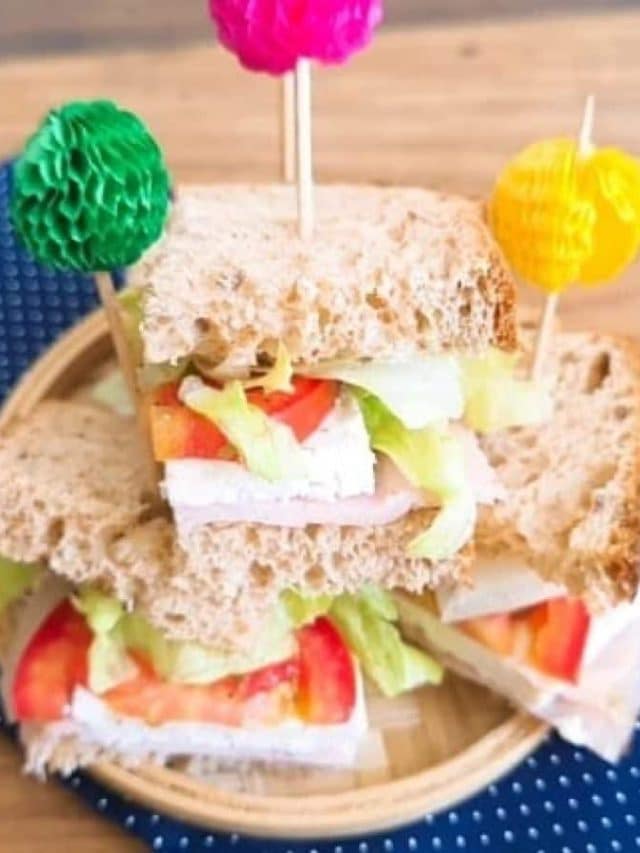 Receita de sanduíche de peru e ricota